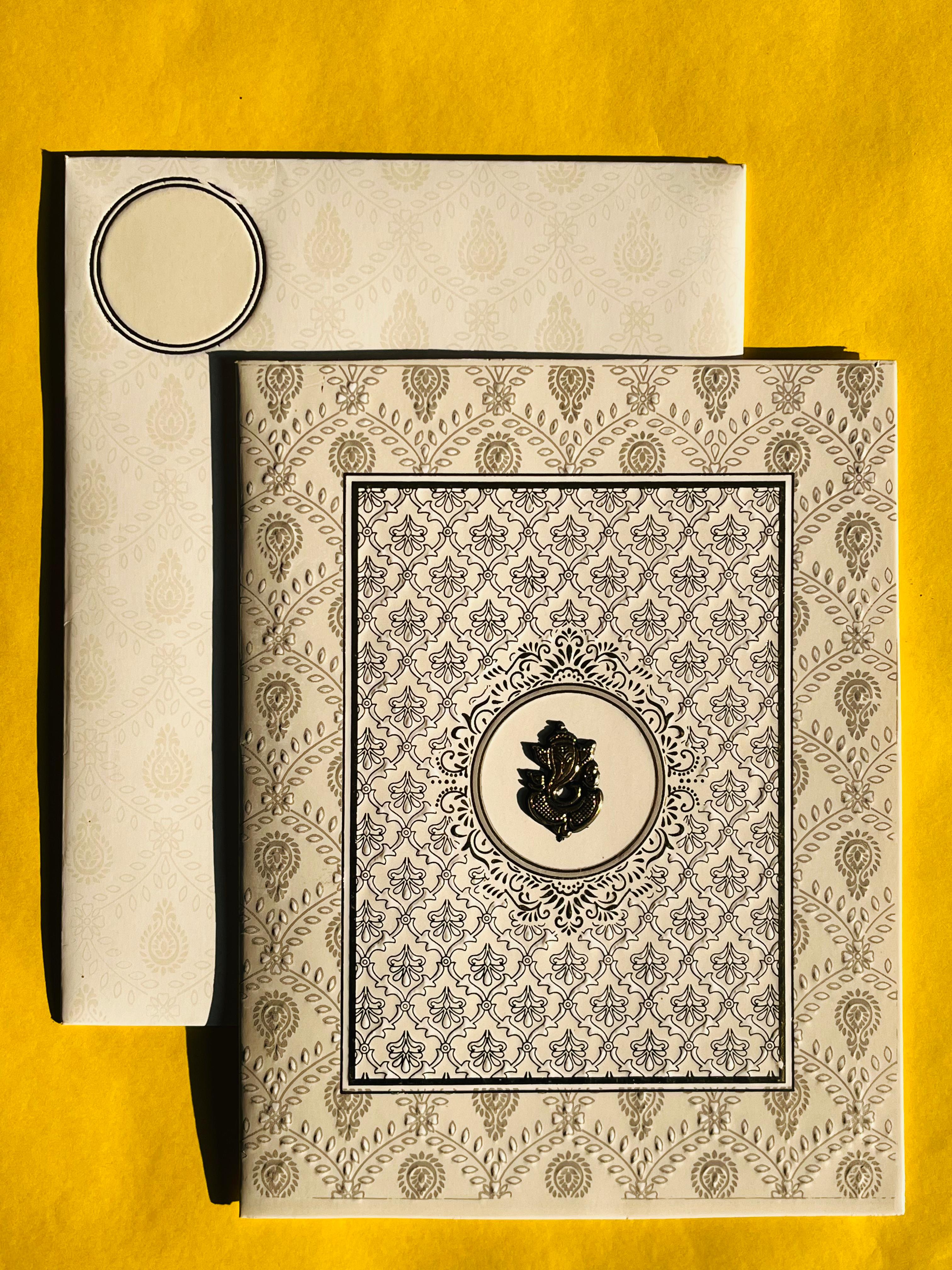 Wedding Card - CCA - 142 - Rs 22 per card – Uranus